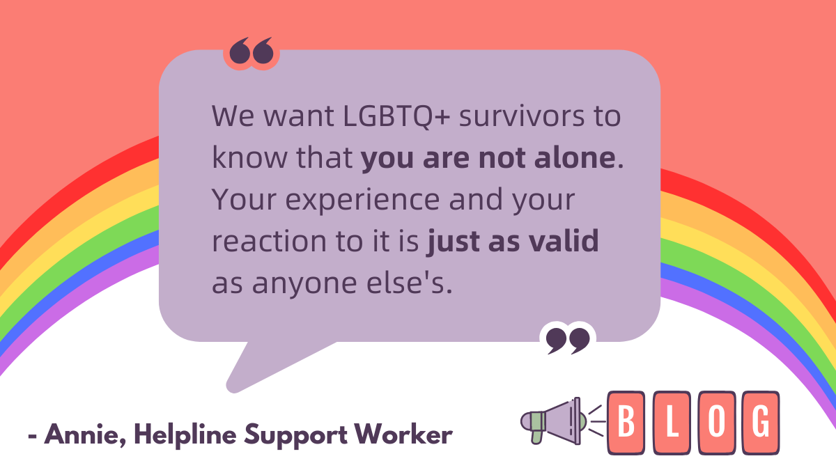 Supporting LGBTQ+ Survivors | Rape Crisis Scotland